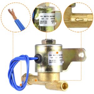 4040 Humidifier Water Solenoid Valve by Appliancemate Replacement Humidifier Valve-B2015-S85 B2017-S85 220 224 400 400A-24 Volts,2.3 Watts,60 HZ (Blue)