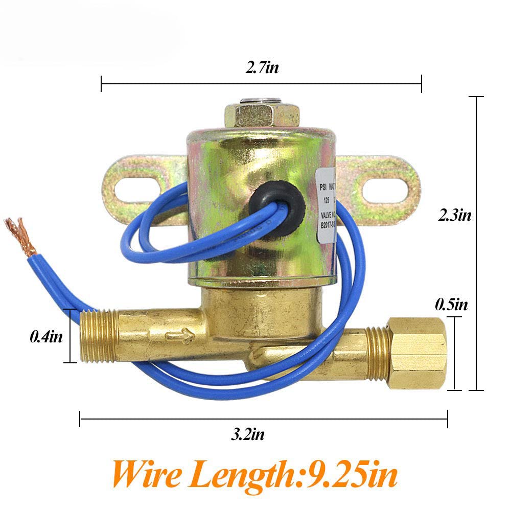 4040 Humidifier Water Solenoid Valve by Appliancemate Replacement Humidifier Valve-B2015-S85 B2017-S85 220 224 400 400A-24 Volts,2.3 Watts,60 HZ (Blue)