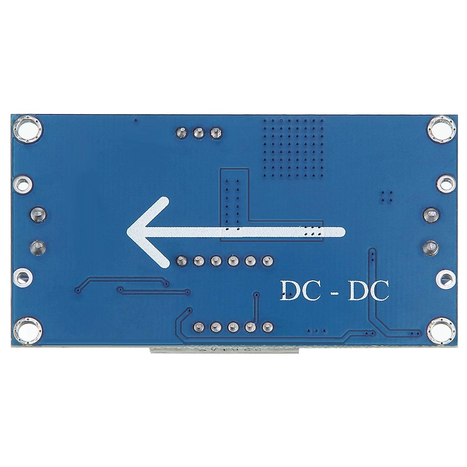 4 Pieces Adjustable LM2596S DC-DC Buck Converter Reduced Voltage Regulator Power Module 36V 24V 12V to 5V 2A Voltage Stabilizer with Digital Voltmeter Display