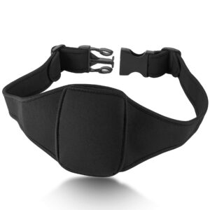 Vertical Carrier Belt for Mic Transmitters, for Fitness Instructors, Theater, and Presentations