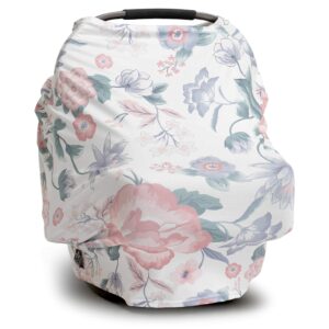 moody park baby - baby car seat covers and nursing cover (floral olivia), car seat covers for babies, car seat cover for babies