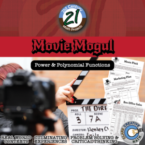 movie mogul -- power function & linear system - 21st century math project