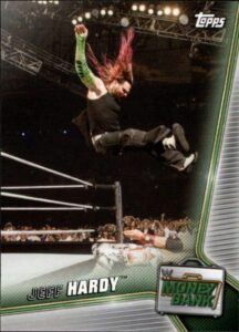 2019 topps wwe money in the bank #38 jeff hardy wrestling trading card