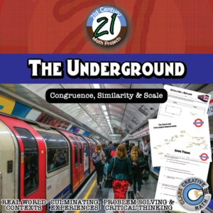 the underground -- distance & scale modeling - 21st century math project