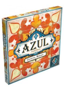 azul crystal mosaic board game expansion | strategy game | tile placement game | family board game for adults and kids | ages 8+ | 2-4 players | avg. playtime 30-45 minutes | made by next move games