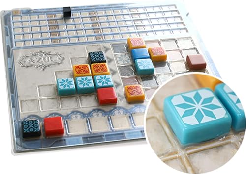 Azul Crystal Mosaic Board Game EXPANSION | Strategy Game | Tile Placement Game | Family Board Game for Adults and Kids | Ages 8+ | 2-4 Players | Avg. Playtime 30-45 Minutes | Made by Next Move Games