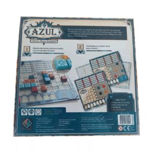 Azul Crystal Mosaic Board Game EXPANSION | Strategy Game | Tile Placement Game | Family Board Game for Adults and Kids | Ages 8+ | 2-4 Players | Avg. Playtime 30-45 Minutes | Made by Next Move Games