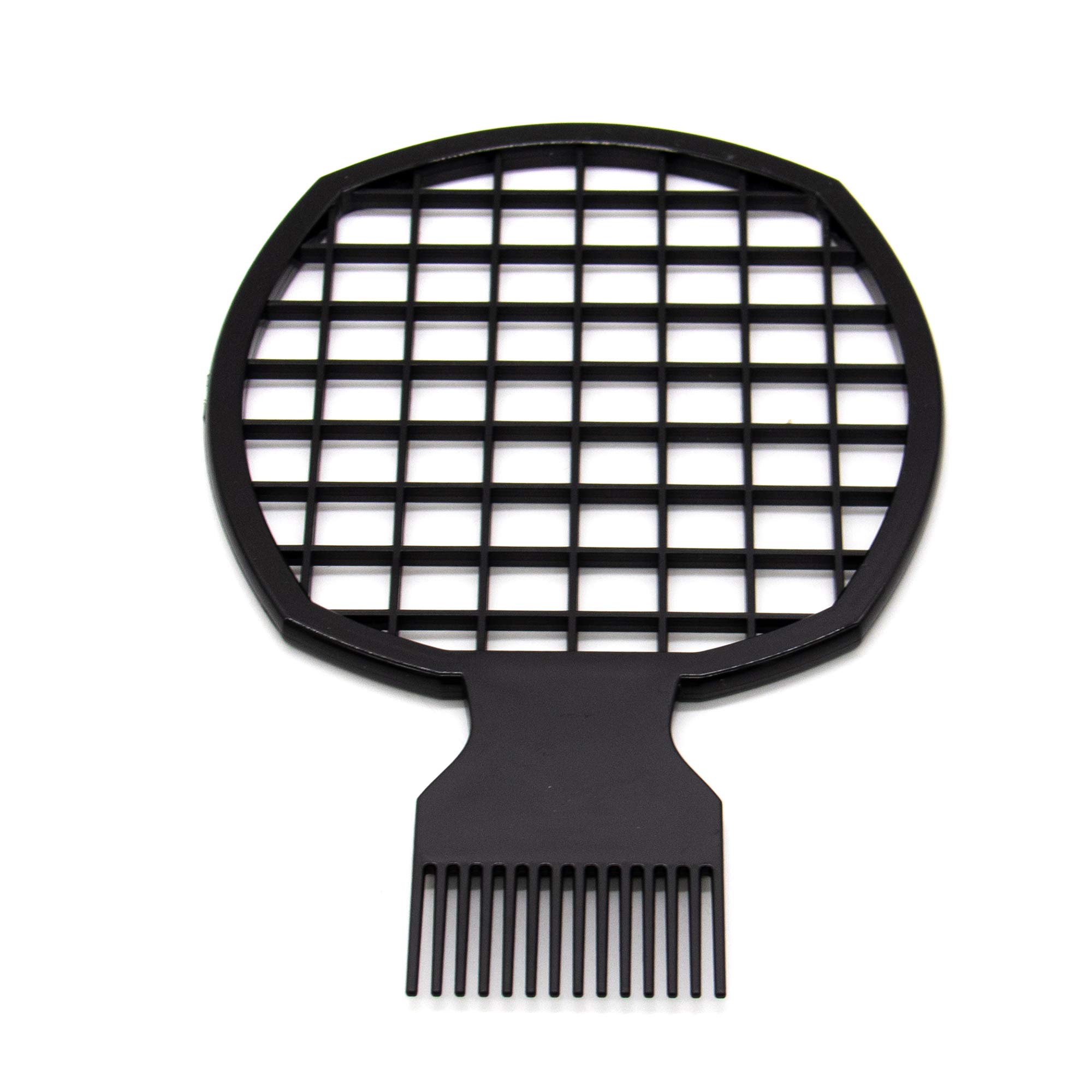 AUEAR, Black Plastic Hair Coil Comb Natural Curly Twist Hair Brush (Twist Comb)