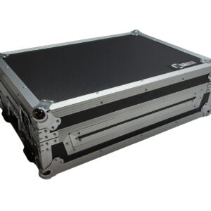 Harmony Audio HCXDJRRLT Flight Angle Glide Laptop Stand DJ 1U Rack Case Compatible with Pioneer XDJ-RR