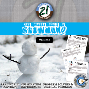 you wanna build a snowman? -- volume of a sphere - 21st century math project