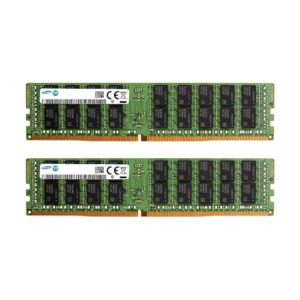 samsung memory bundle with 64gb (2 x 32gb) ddr4 pc4-21300 2666mhz rdimm (2 x m393a4k40cb2-ctd) registered server memory