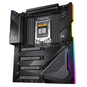 GIGABYTE TRX40 AORUS Xtreme (sTRX/AMD/TRX40/Fins-Array Heatsink/16+3 Phases Infineon Digital VRM/Gen 4 AIC with 4 X M.2 NVMe/Intel WiFi 6/Intel Dual 10GbE LAN/XL-ATX/Motherboard)