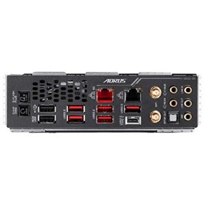 GIGABYTE TRX40 AORUS Master (sTRX AMD TRX40/Fins-Array Heatsink/16+3 Phases Infineon Digital VRM/3x PCIe 4.0x4 M.2/Intel WiFi 6/5GbE+1GbE LAN/E-ATX/AMD Motherboard)