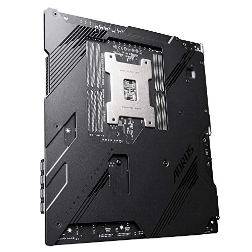 GIGABYTE TRX40 AORUS Master (sTRX AMD TRX40/Fins-Array Heatsink/16+3 Phases Infineon Digital VRM/3x PCIe 4.0x4 M.2/Intel WiFi 6/5GbE+1GbE LAN/E-ATX/AMD Motherboard)