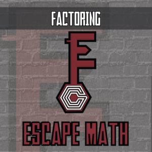 escape math - factoring (wright brothers theme) - escape the room style activity