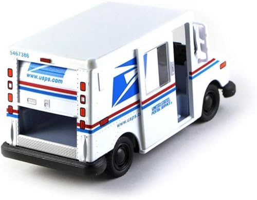 United States Postal Mail Truck USPS LLV 1:36 Scale Die Cast Metal 5 Inch Model Toy