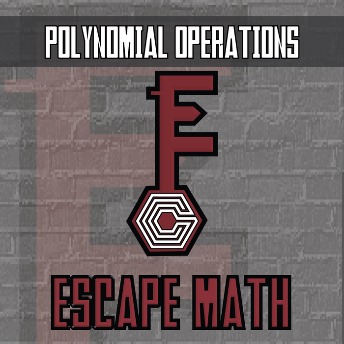 Escape Math - Polynomial Operations (Brazil Theme) - Escape Room Style Activity