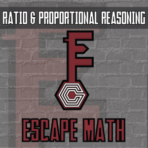 escape math - ratio & proportional reasoning (marine life theme) -- escape room