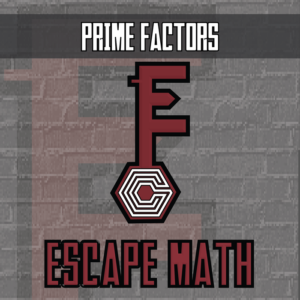 escape math - prime factors (rainforest theme) -- escape room style activity