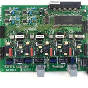 Toshiba RCOU3 4-Circuit Loop Start CO-Line Card (Renewed)