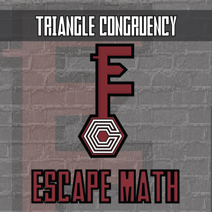 Escape Math - Triangle Congruency (Ancient Egypt Theme) - Escape Room Activity