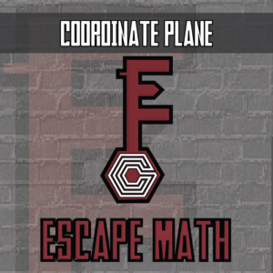 escape math - coordinate plane (military theme) - escape the room style activity