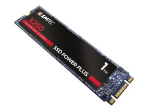 emtec x250 m.2 sata power plus ssd (1tb)