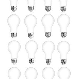 GE Refresh 60-Watt EQ A19 Daylight Dimmable LED Light Bulb (16-Pack)