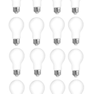 GE Refresh 60-Watt EQ A19 Daylight Dimmable LED Light Bulb (16-Pack)