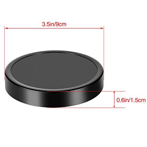 6 Pieces Black Plastic Keep Fresh Lid Parts Replacement Compatible with Magic Bullet 250W