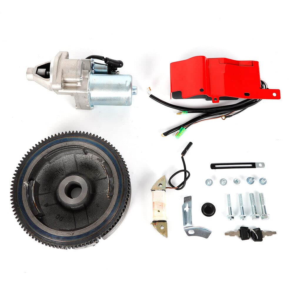 TFCFL Electric Start Kit Flywheel Starter Motor For Hoonndddaa GX390 13HP 11HP