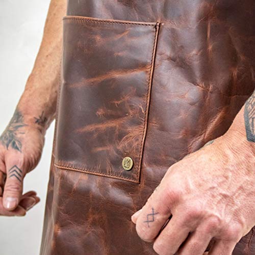 Legend Forge Leather Work Apron (Brown)