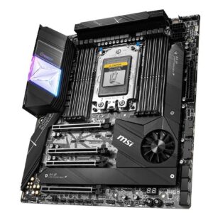 MSI Creator TRX40 Motherboard (AMD sTRX4, PCIe Gen4, M.2, USB3.2 Gen2x2, DDR4, 10G LAN, Wi-Fi 6, eATX)