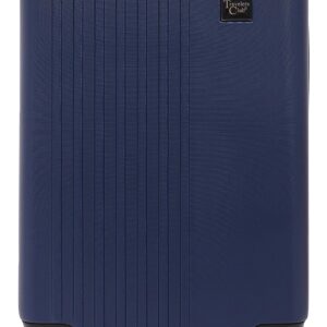 Travelers Club Cosmo Hardside Spinner Luggage, Navy Blue, Carry-On 20-Inch