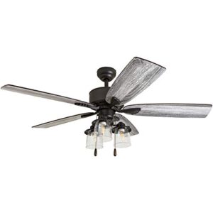 prominence home 51154-01 enna ceiling fan, 52, bronze