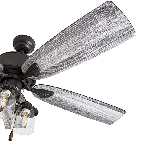 Prominence Home 51154-01 Enna Ceiling Fan, 52, Bronze