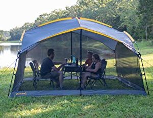 Browning Camping Basecamp Screen House, 12 x 10 feet, Mesh Wall Shelter