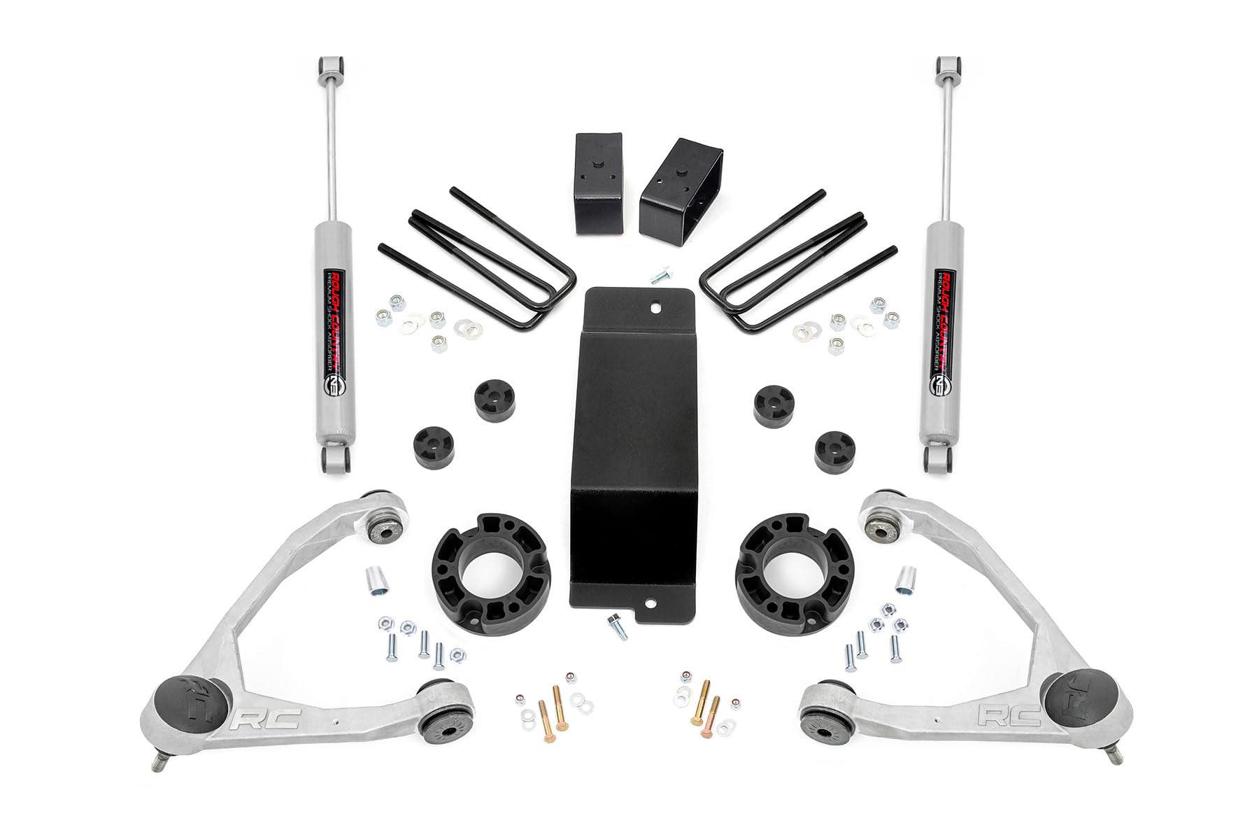 Rough Country 3.5" Lift Kit for 2007-2016 Chevy/GMC 1500 4WD - 19431A