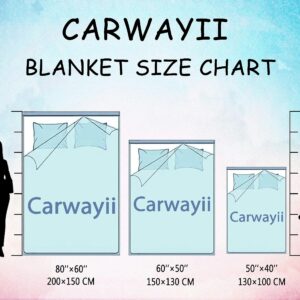 Carwayii Goat Blanket Goat Gifts for Girls Boys Kids Cute Blanket Throw Blanket Colorful Couch Sofa Blanket Flannel Goat Stuffed Animals Blanket for Goat Lover Birthday Gifts - 40''x50''