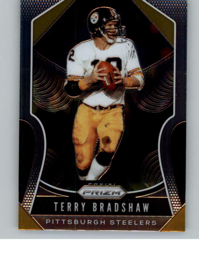 2019 Panini Prizm #286 Terry Bradshaw Pittsburgh Steelers NFL Football Trading Card