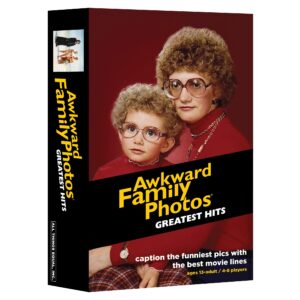 awkward family photos greatest hits - caption hilarious pics with memorable movie lines, best of original & vol 2, plus new pics & movie lines, age 13 & up, better cards, bigger images & a card box