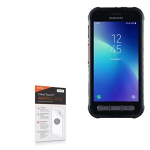 boxwave screen protector compatible with samsung galaxy xcover fieldpro - cleartouch anti-glare (2-pack), anti-fingerprint matte film skin for samsung galaxy xcover fieldpro