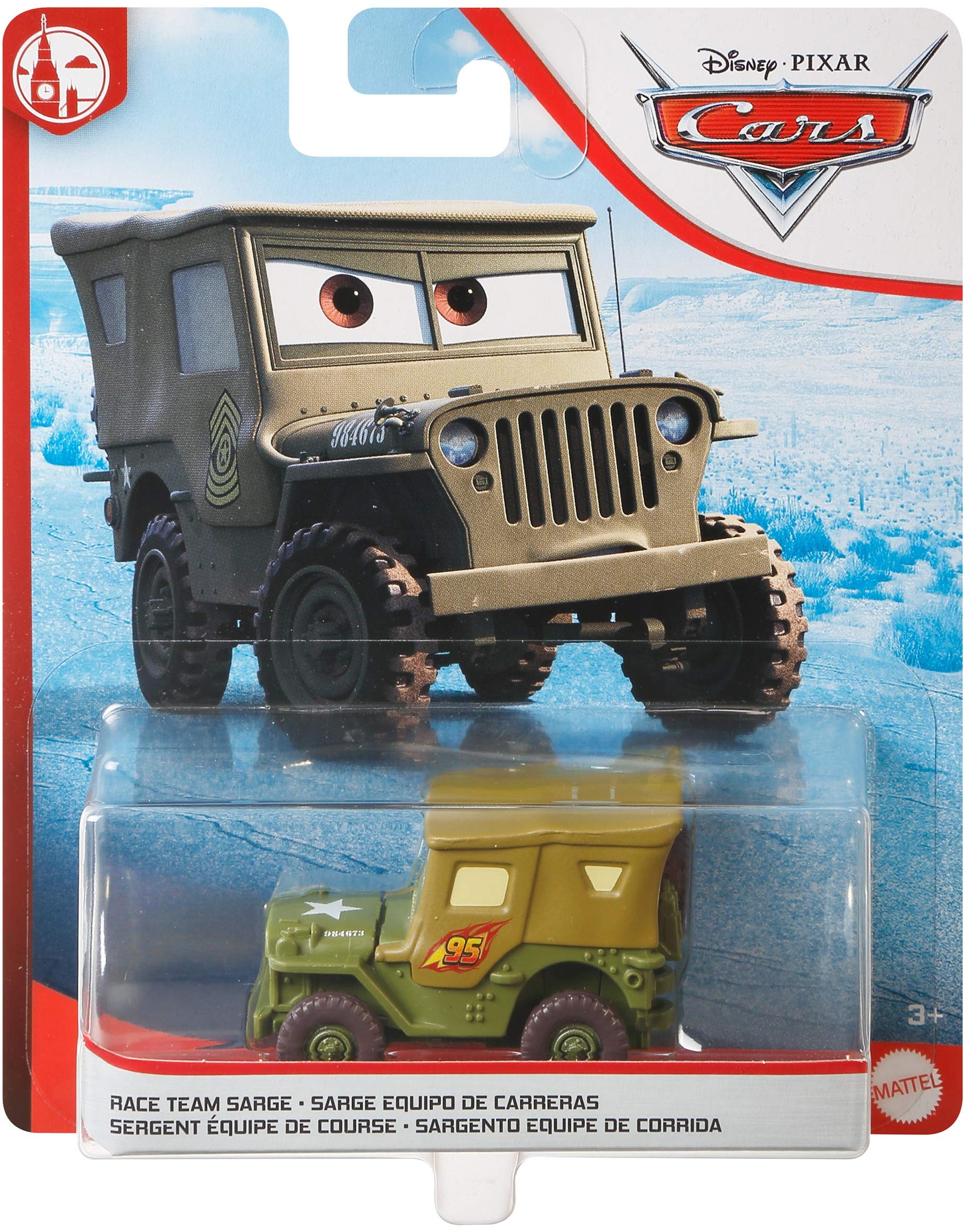 Disney Cars Race Team Sarge