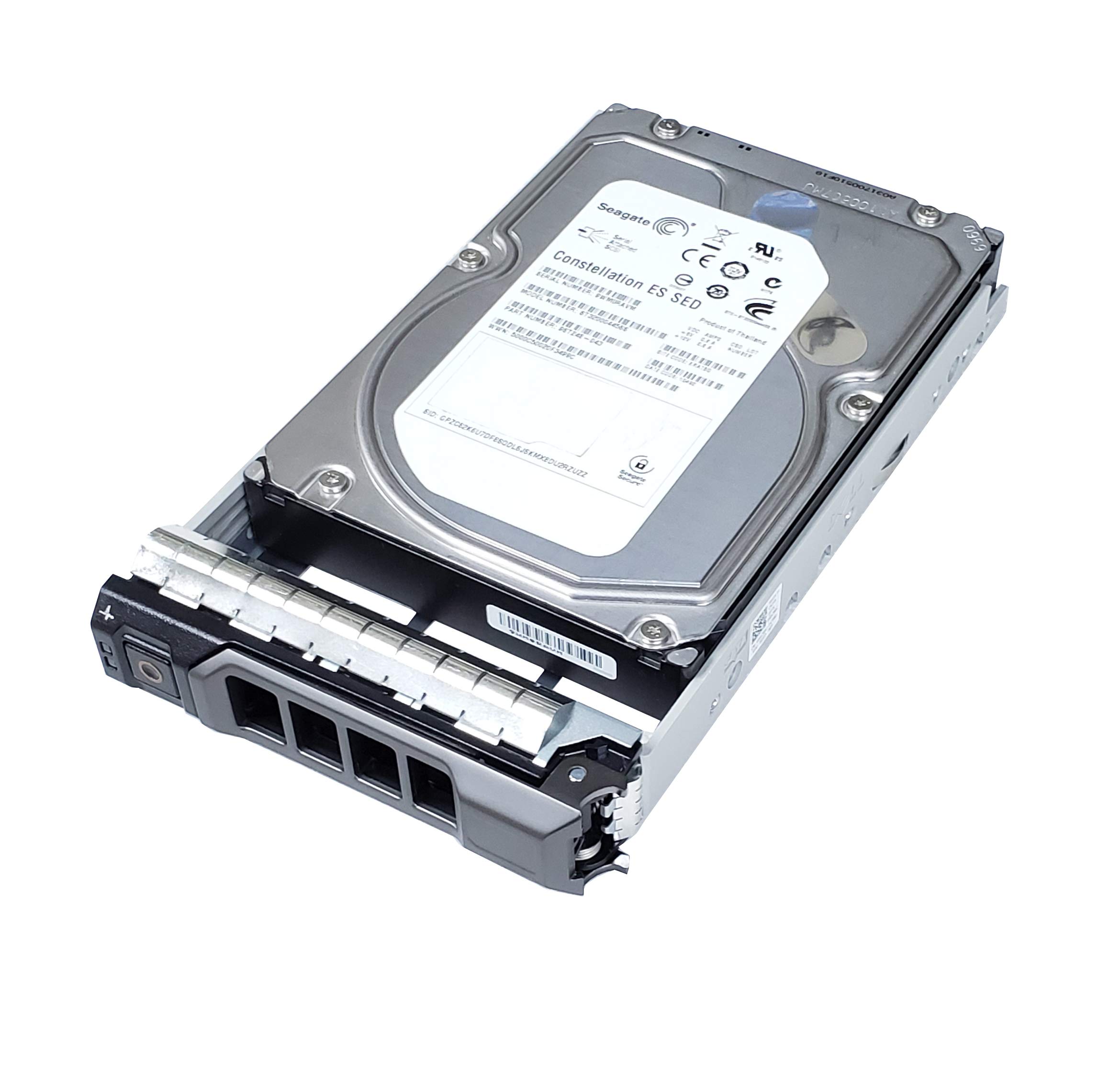 Seagate 2TB 7.2K 3.5" 6Gb/s SAS Hot Swap Hard Drive with Tray Compatible with Dell PowerEdge R710, R720, and R730 Servers (Renewed)