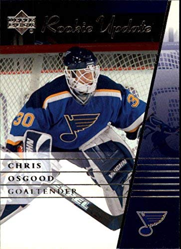 2002-03 Upper Deck Rookie Update #85 Chris Osgood NHL Hockey Trading Card