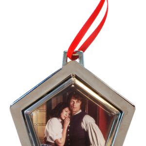 Outlander Christmas Metal Ornament (Happy Holiday)