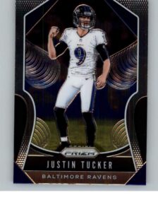 2019 panini prizm #74 justin tucker nm-mt ravens