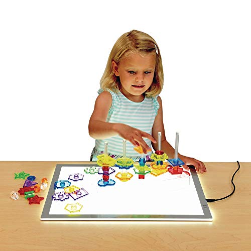 Excellerations STEM Math Light Table Activity Set