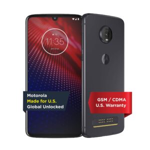 moto z4 with instaprint mod | unlocked | made for us by motorola | 4/128gb | 48mp camera | gray