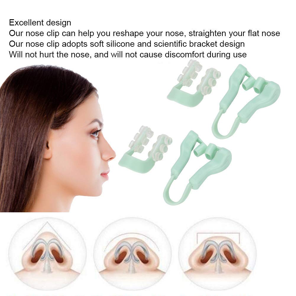 Nose Shaper, Invisible Nose Up Lifting Nose Lifting Shaping Clip Nose 0 Straightening Beauty Tool for Kit Clip Corrector